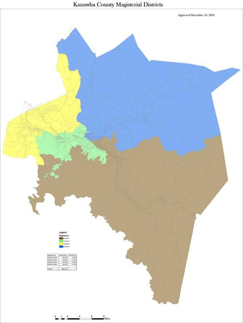Approved District Maps - Kanawha County, West Virginia